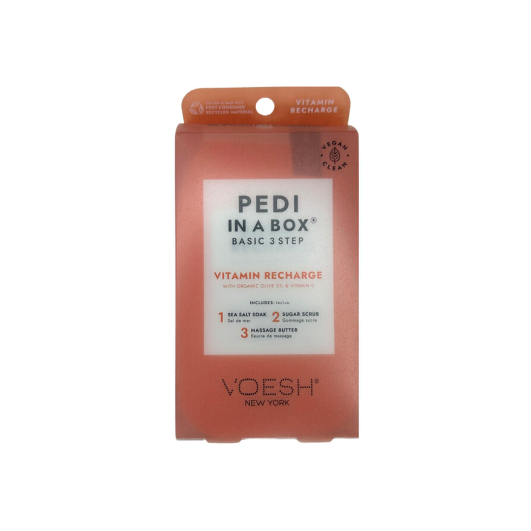 Pedi in a Box Basic. Vitamin, 3 step - TOP CLINIC - Kosmetolog ...